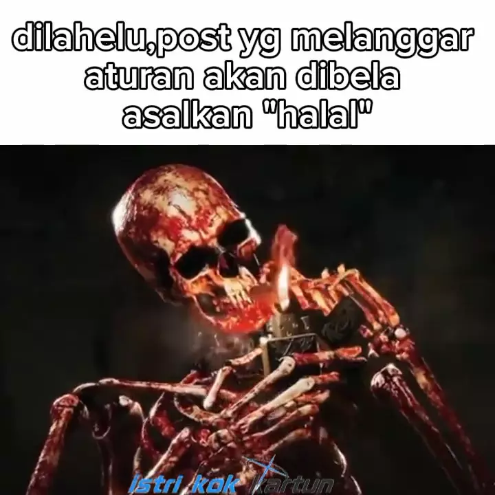 "kan meme halal☝️🤓" - Lahelu